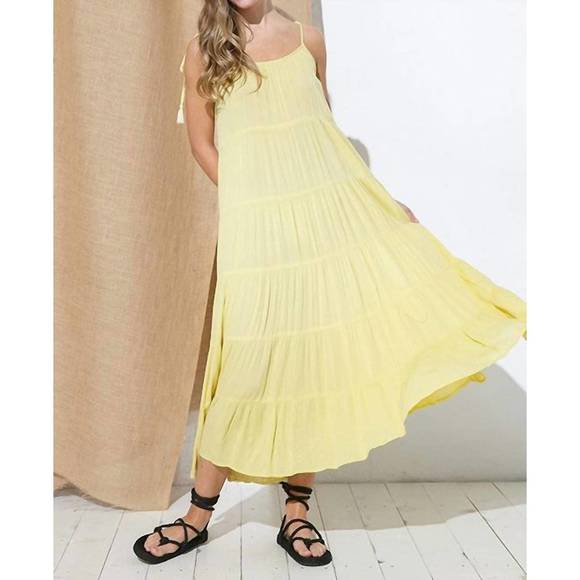 ILLA ILLA | Dresses | New Illa Illa Allison Ruffle Tie Shoulder Dress ...